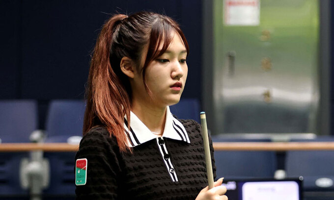 ‘LPBA 스타탄생!’ 19세 권발해, 스롱 꺾고 16강 진출